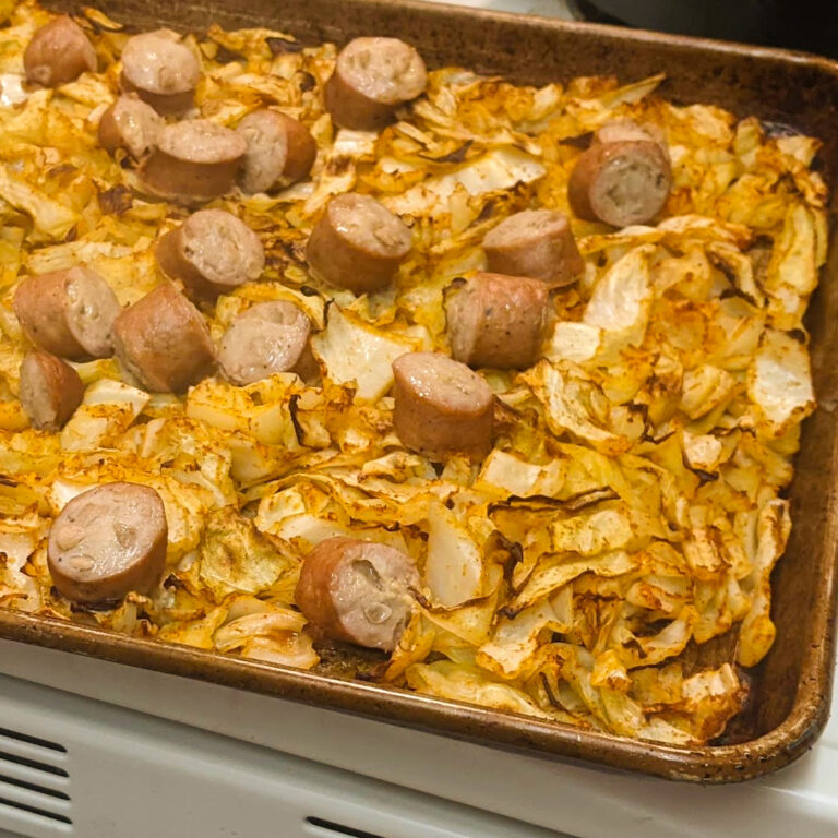 Easy Shredded Baked Cabbage Recipe - The Dude Cooks