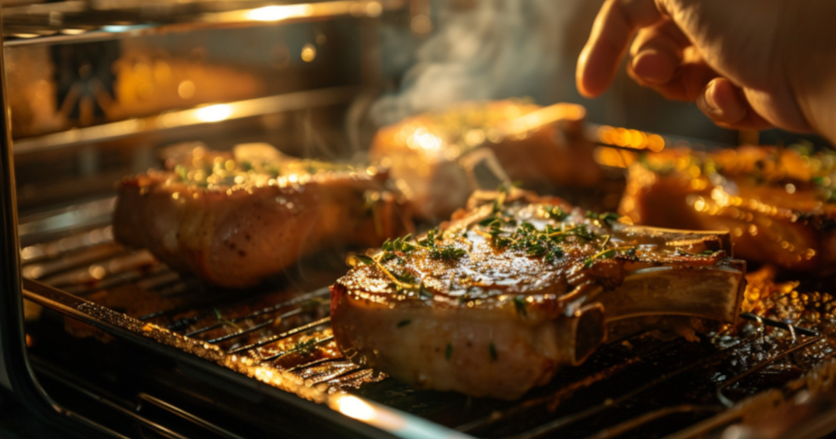 How To Cook Pork Chops In A Toaster Oven - The Dude Cooks